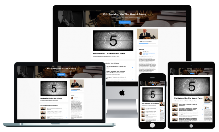 Physical Intervention Trainer Course - L3 Advanced